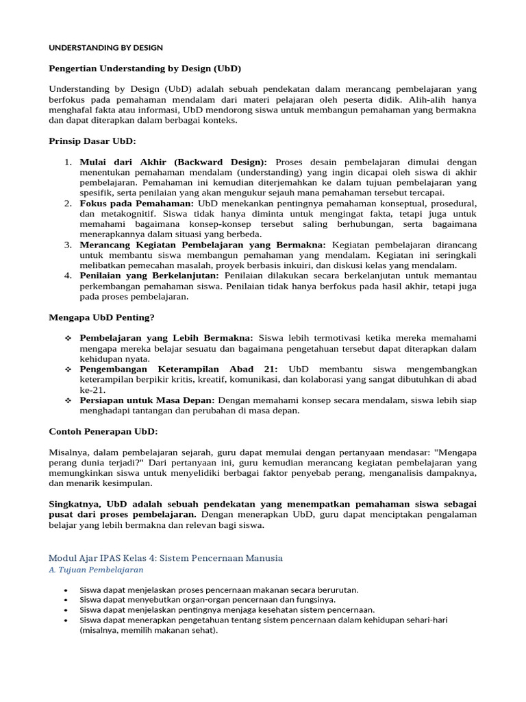 UNDERSTANDING BY DESIGN | PDF