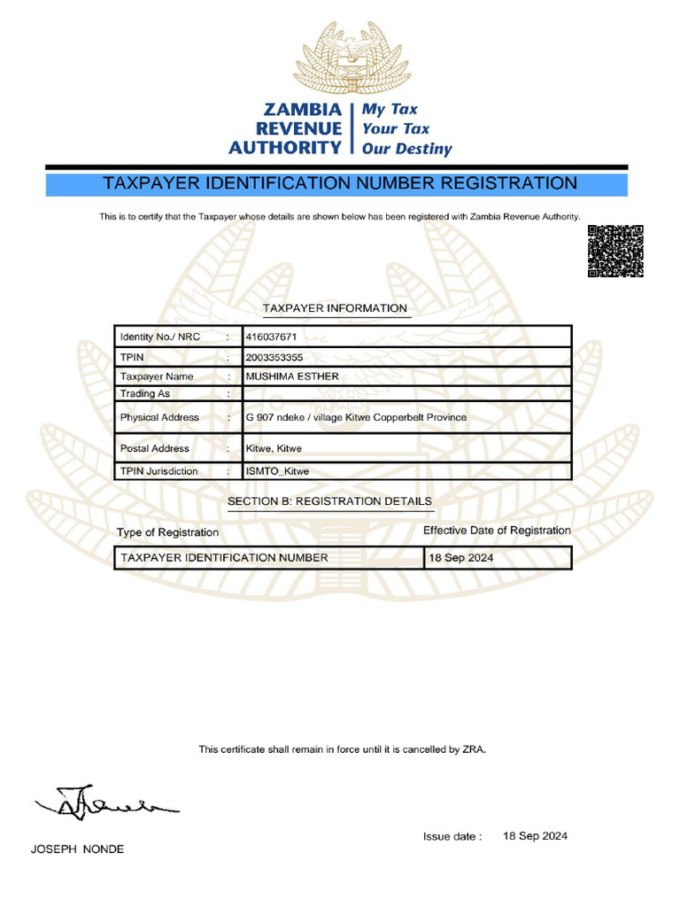 TPIN_Certificate2003353355 | PDF