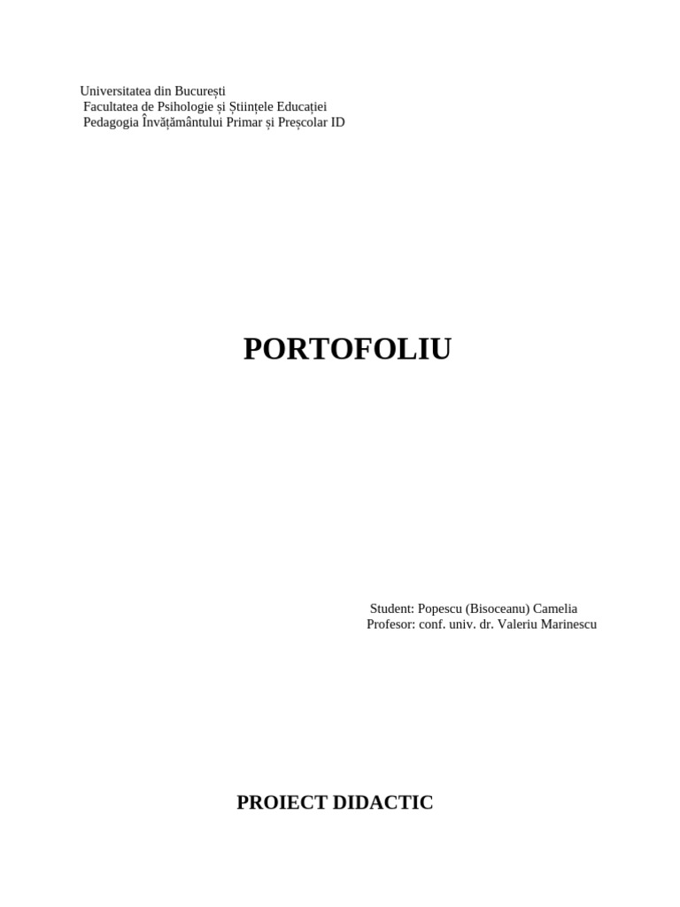 Proiect Verbul Examen | PDF