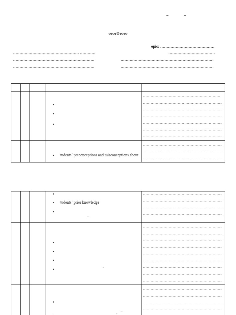 LESSON PLAN ANALYSIS.Ss | PDF