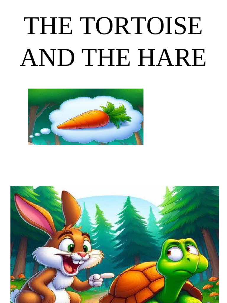 THE-TORTOISE-AND-THE-HARE | PDF