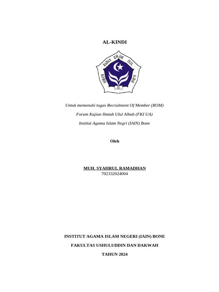 Makalah Fki | PDF