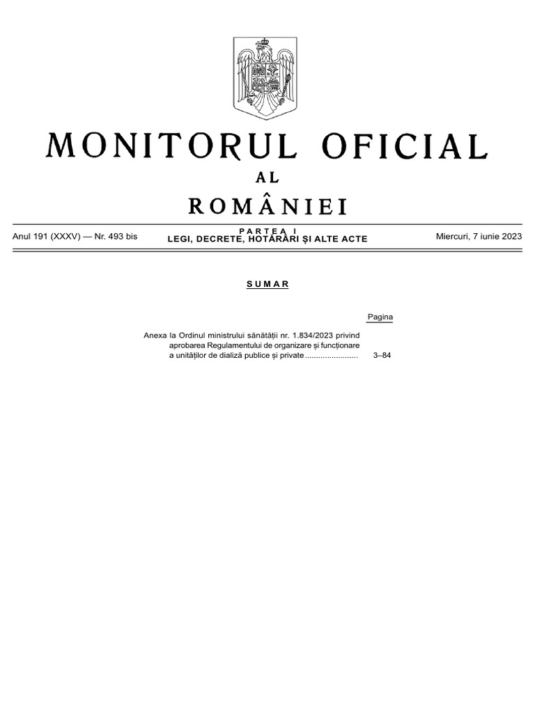 ROF 1834 2023 unitati dializa | PDF