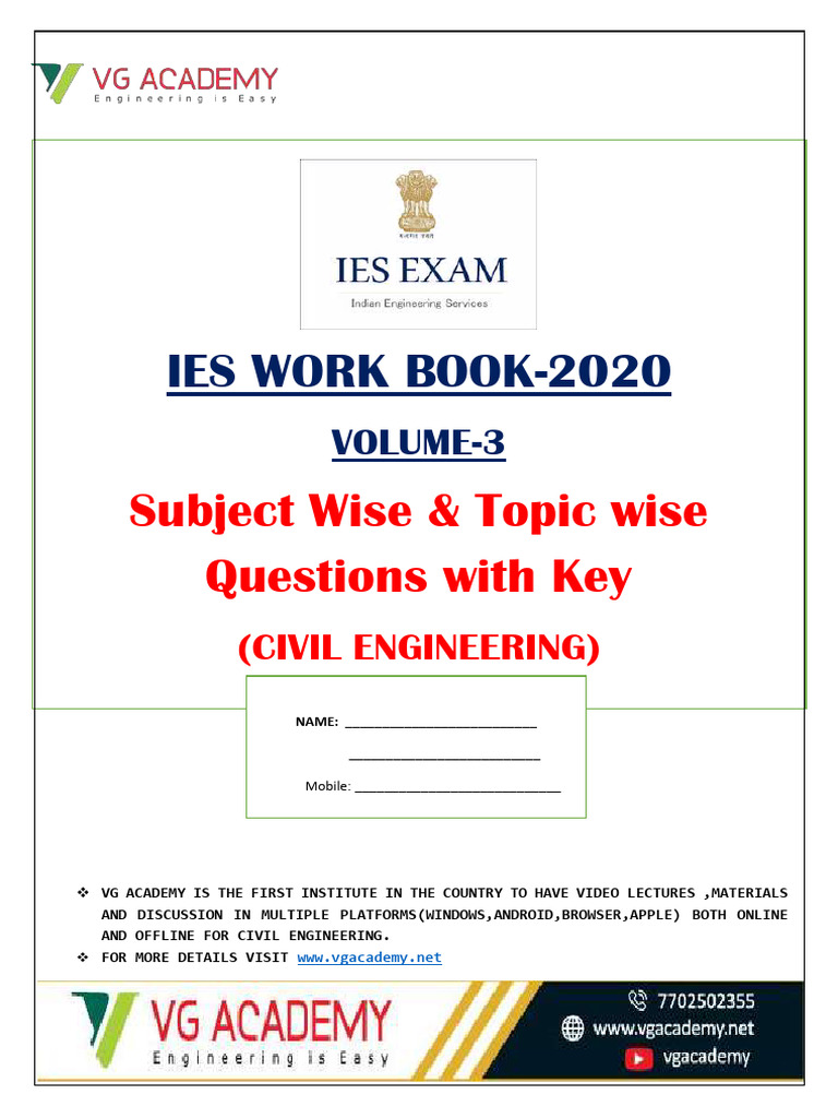 Ies Workbook Vol-3. | PDF