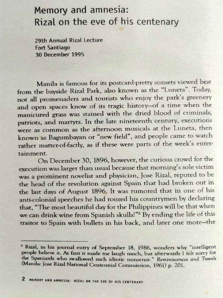 Memory and Amnesia | PDF