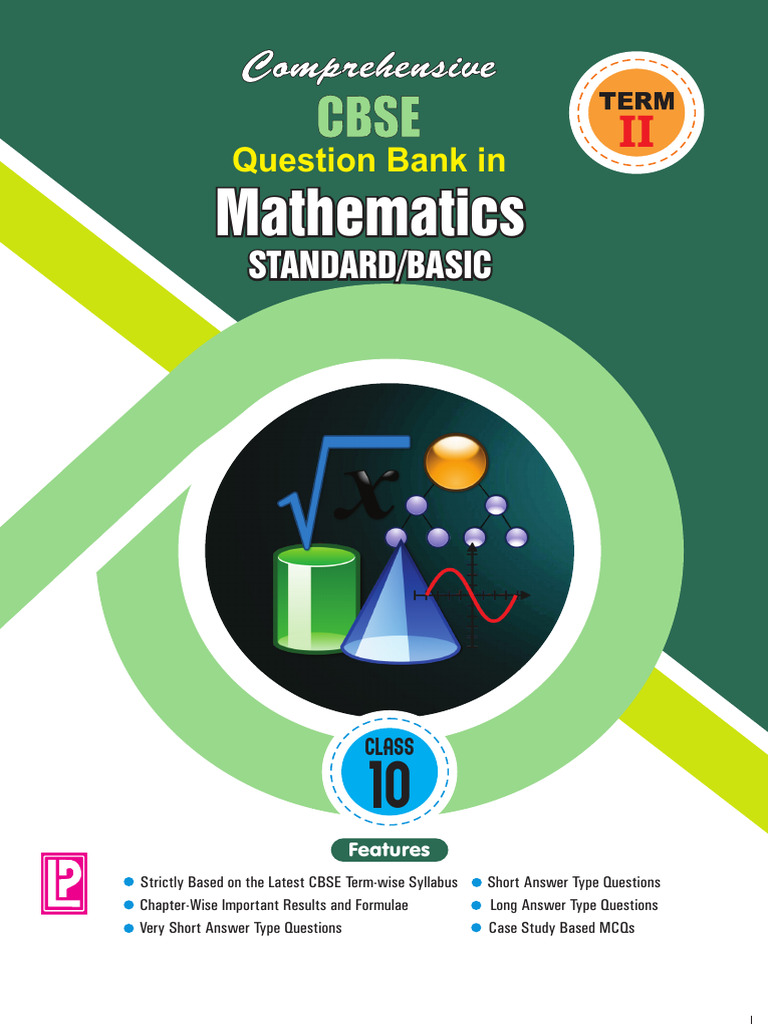 Comprehensive CBSE Question Bank in Mathematics X (Term-II) | PDF