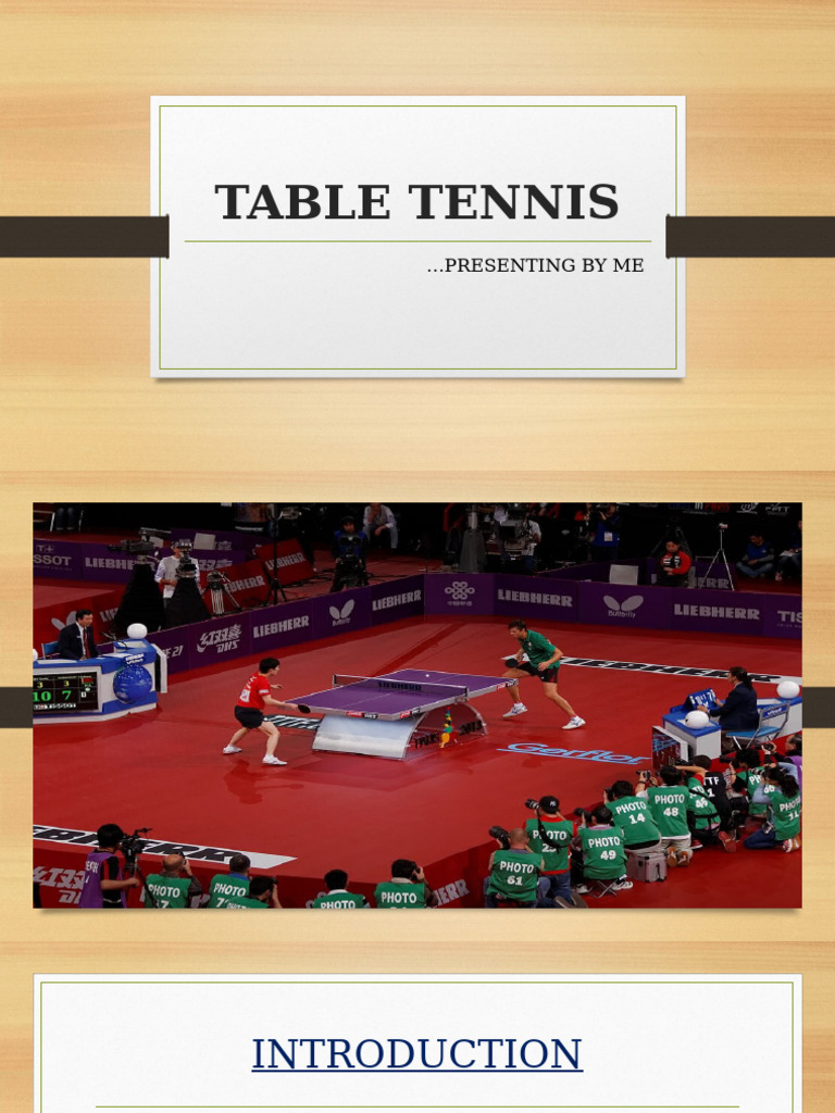 Table Tennis | PDF