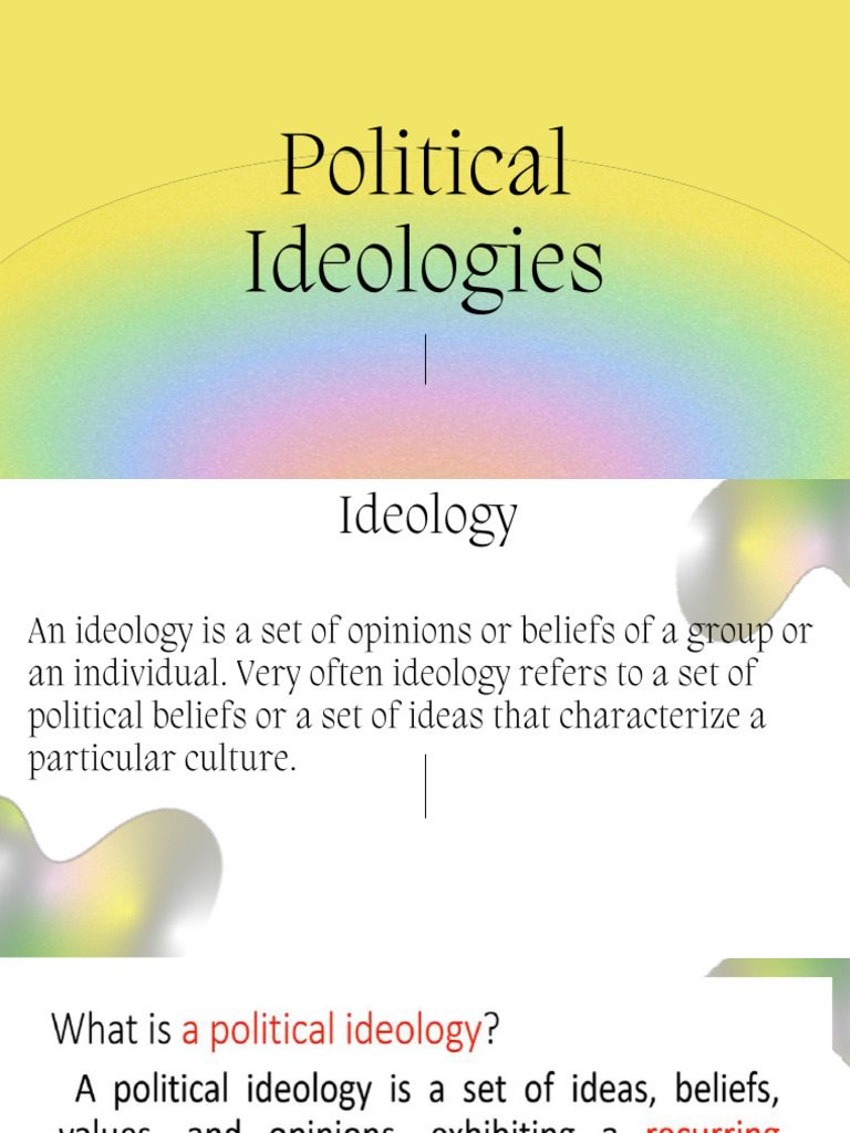 Module 2 3 Pol Gov Political Ideologies | PDF