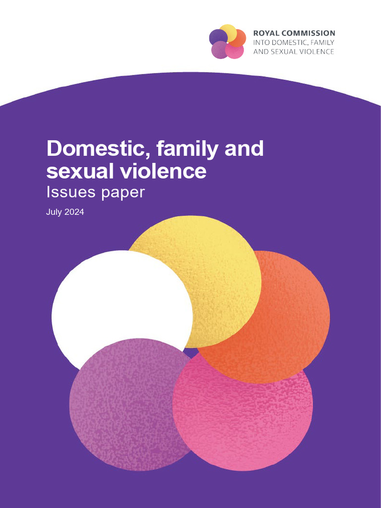 Royal Commission DFSV Issues Paper | PDF