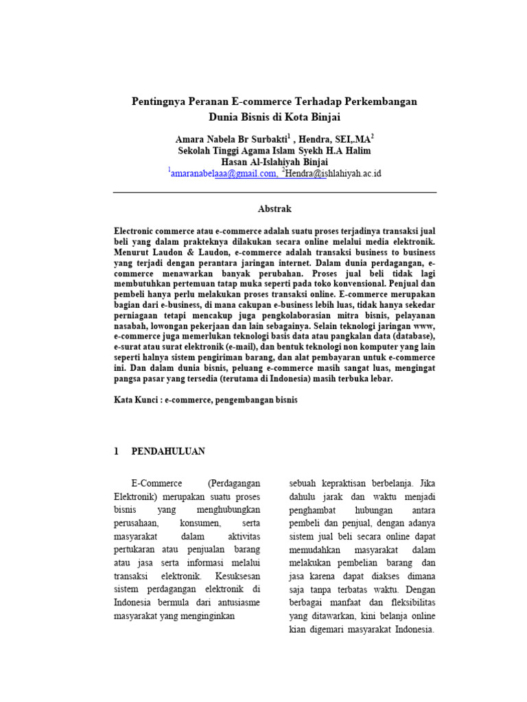 Jurnal E Commerce Pdf