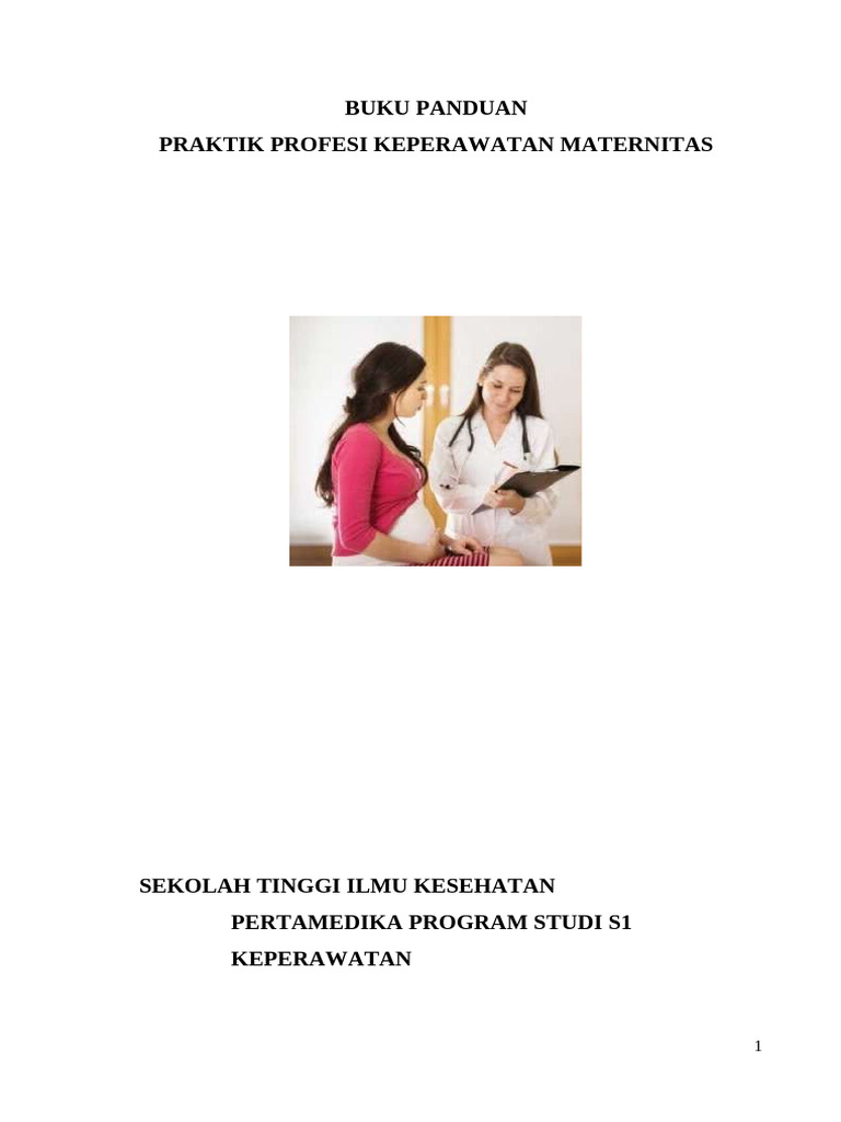 BUKU PANDUAN Profesi Maternitas S1 2024 | PDF