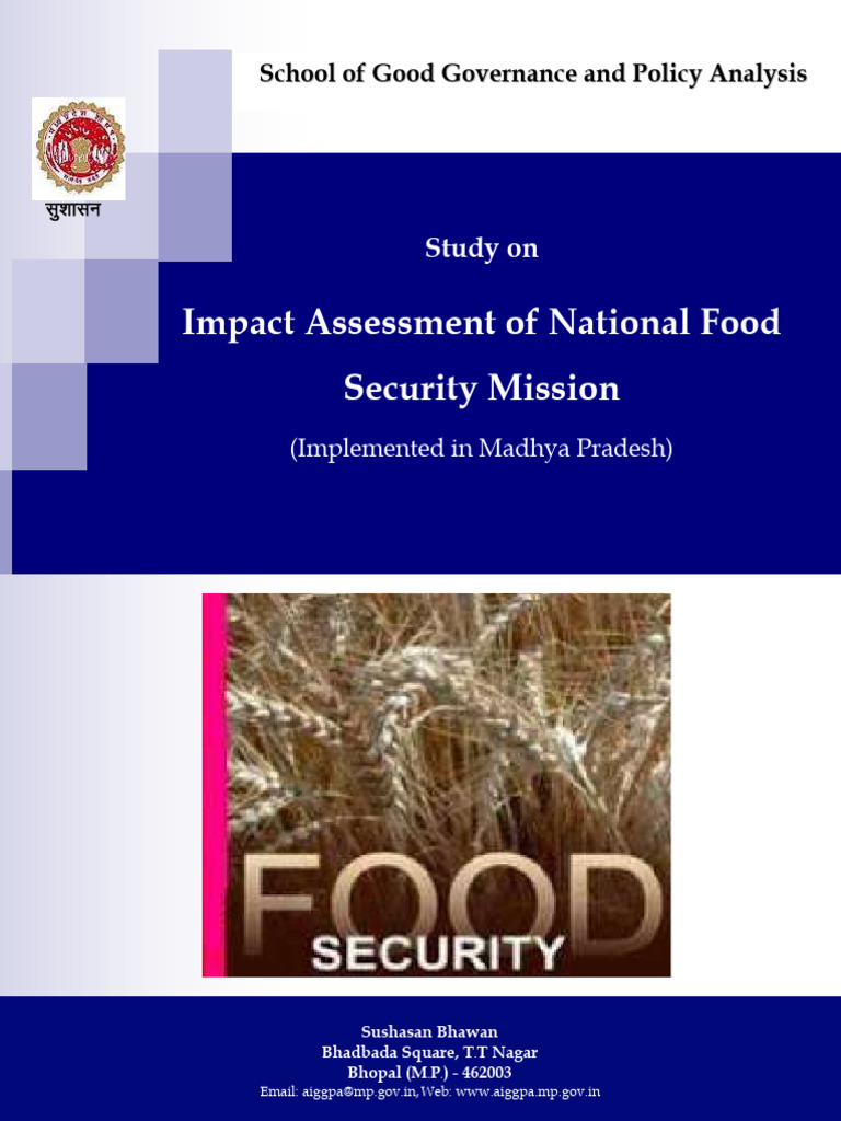 15 Impact Assessment of National Food Security Mission | PDF
