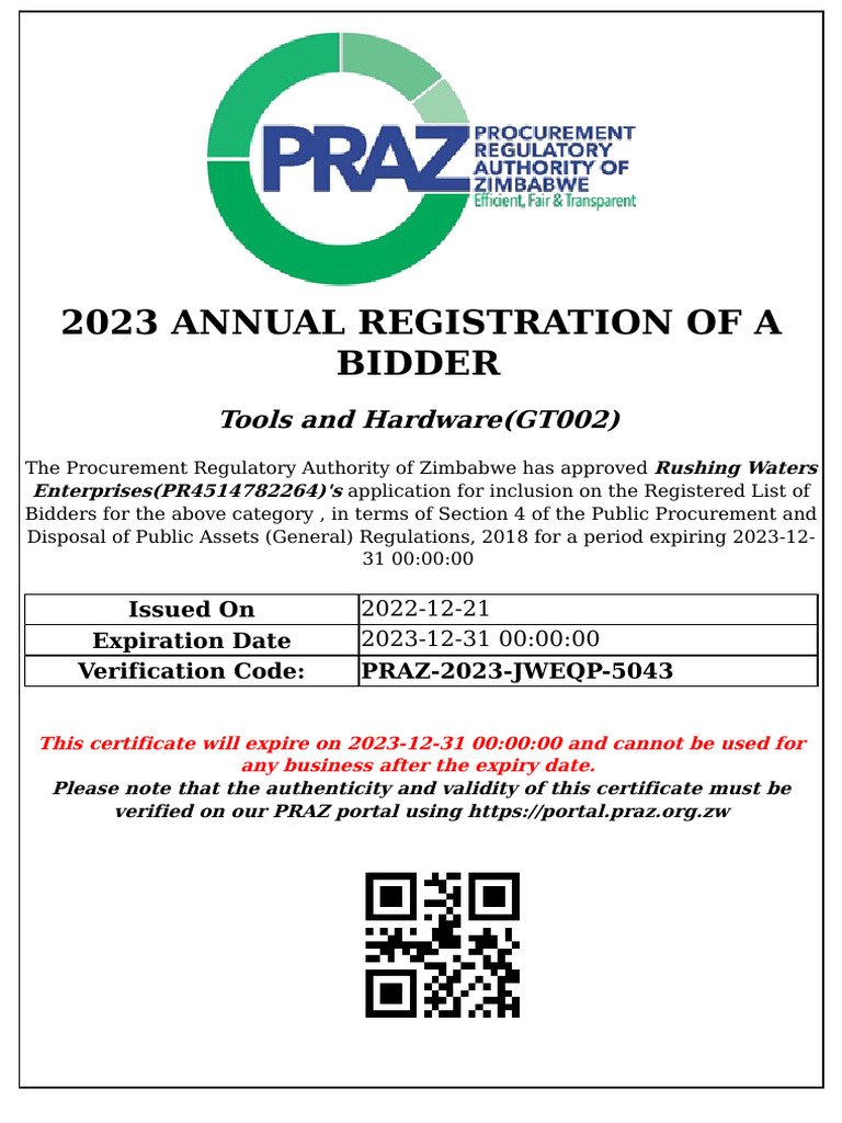 PRAZ-2023 TOOLS AND Hardware | PDF