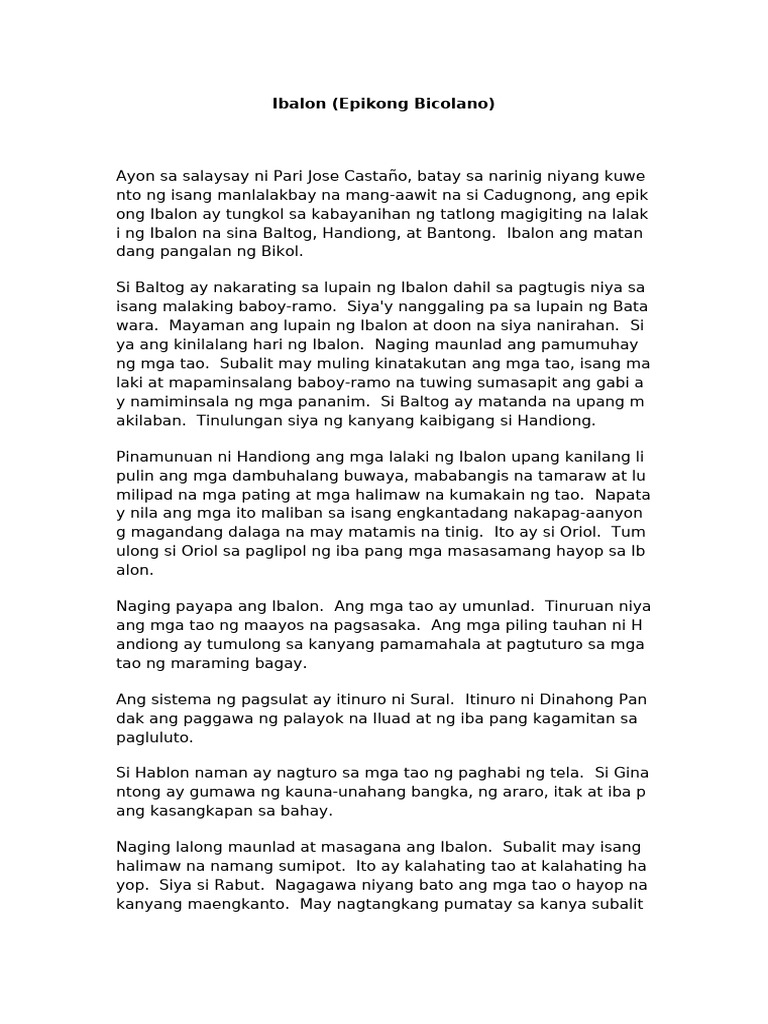 Ibalon 1 | PDF | Libros para adolescentes