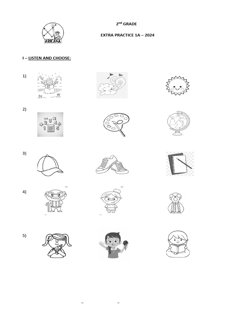 2nd Grade - Extra Practice 1A - 2024 | PDF