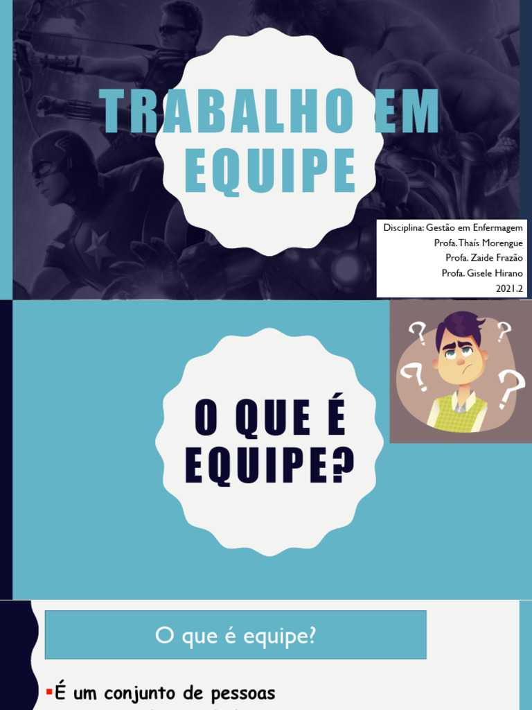 Aula 4 - Trabalho Em Equipe | PDF