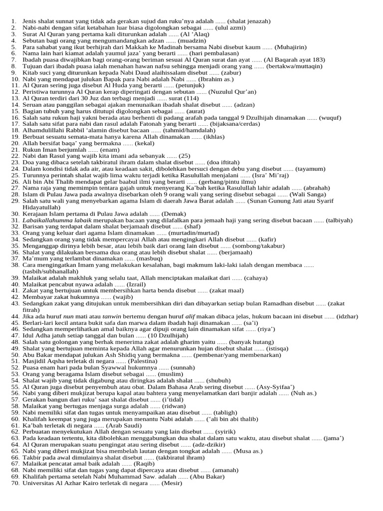 Contoh Soal Cca | PDF