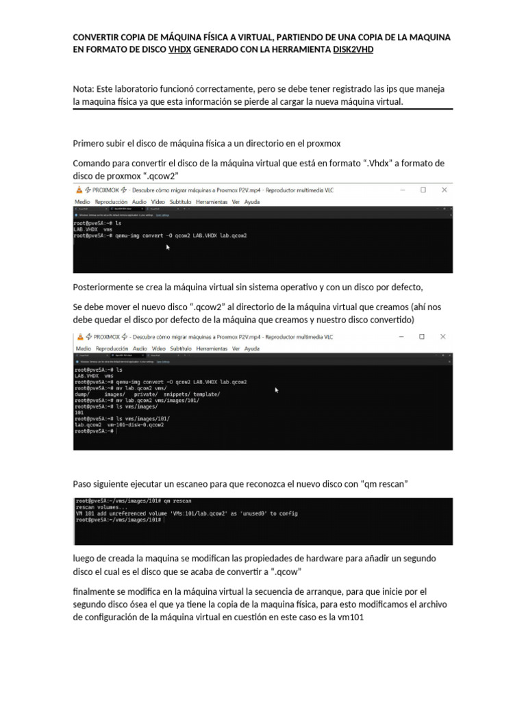 convertir Maquinafisica a Virt | PDF