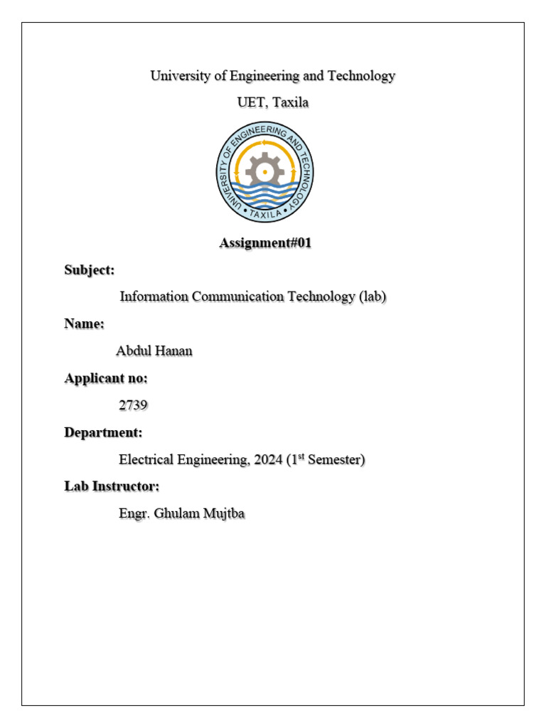 Abdul Hanan | PDF | Microsoft Word | Letter Case