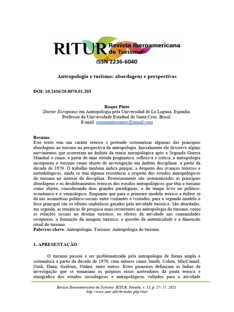 Roque Pinto - Ritur | PDF