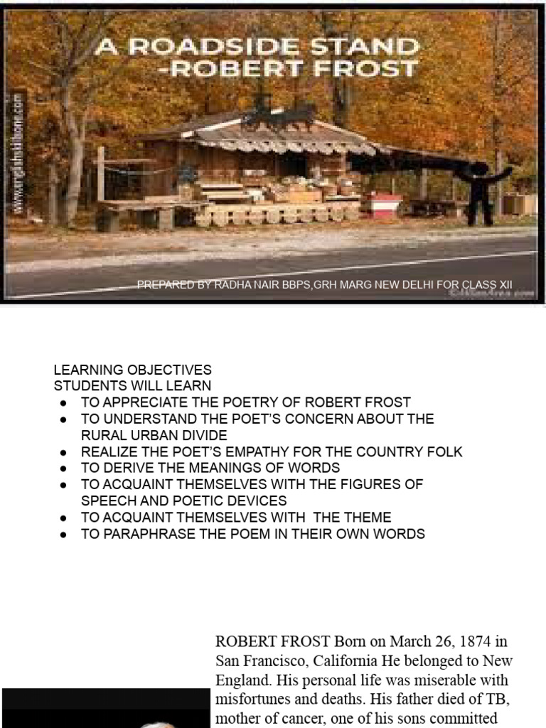 The Roadside Stand | PDF