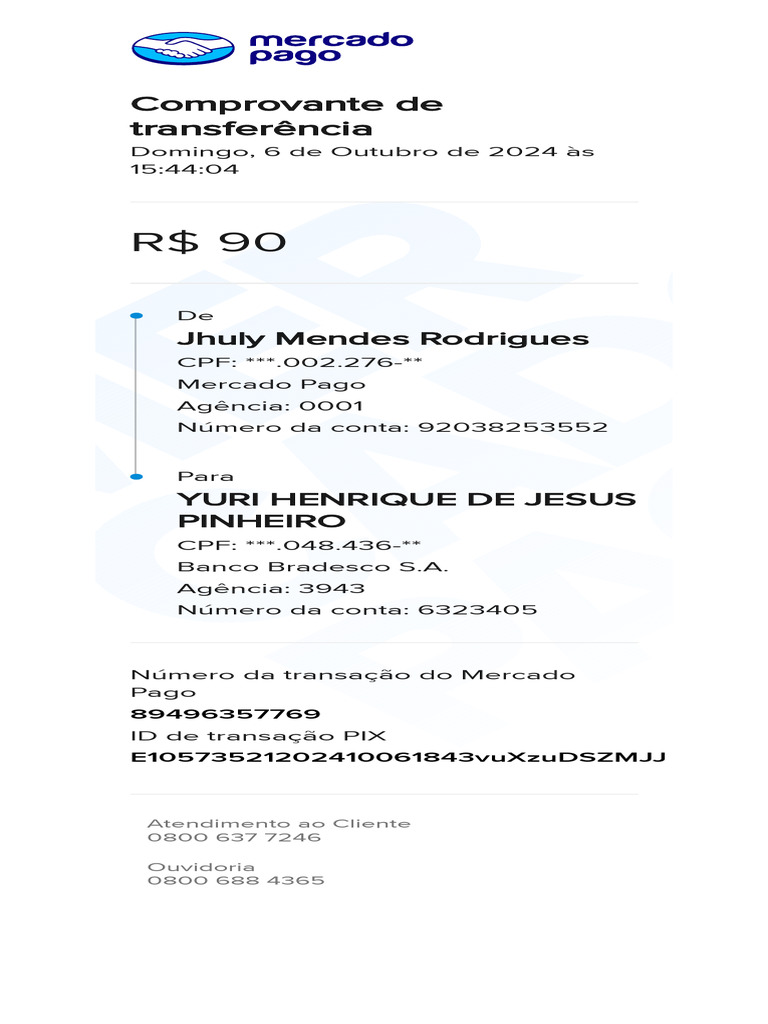 Comprovante 89496357769 | PDF