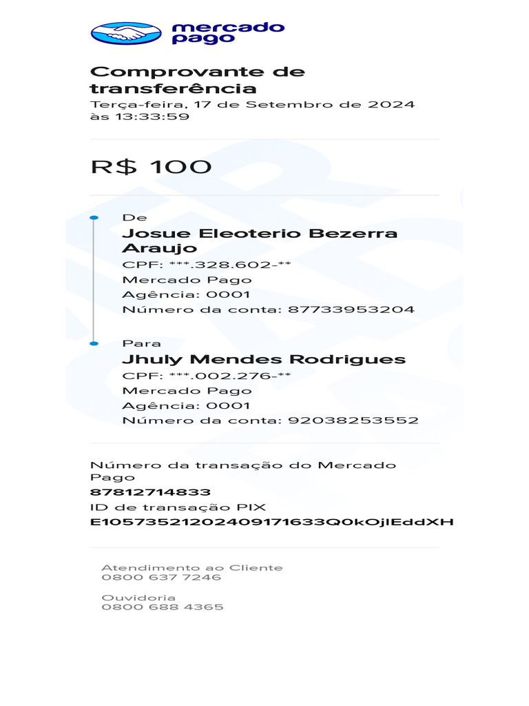 Comprovante 87812714833 | PDF