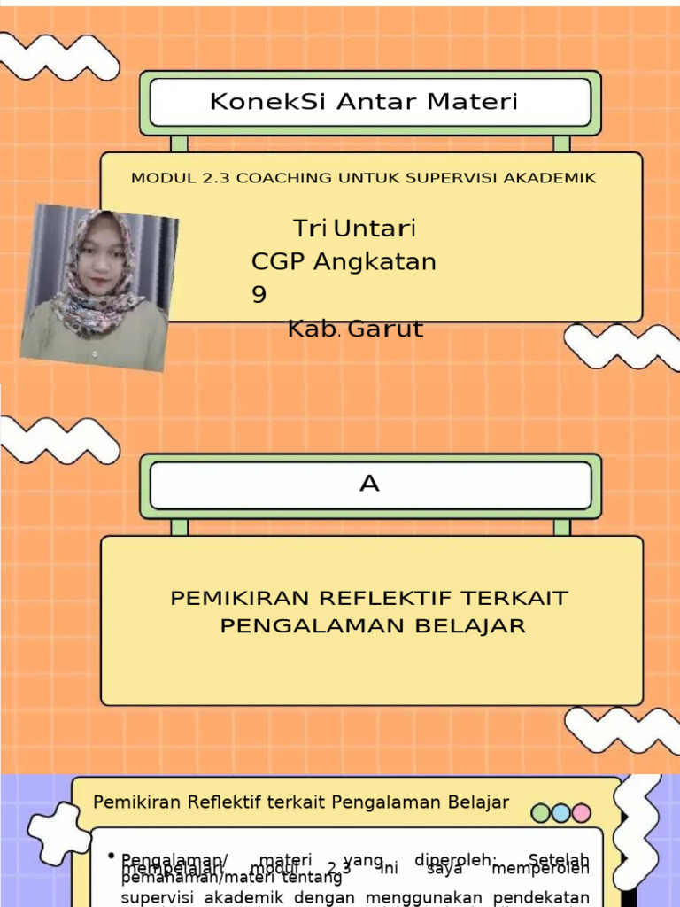 Koneksi Antar Materi: Tri Untari CGP Angkatan 9 Kab. Garut | PDF