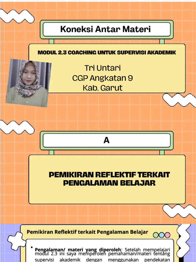 Koneksi Antar Materi Koneksi Antar Materi: Tri Untari Tri Untari CGP Angkatan 9 CGP Angkatan 9 ...