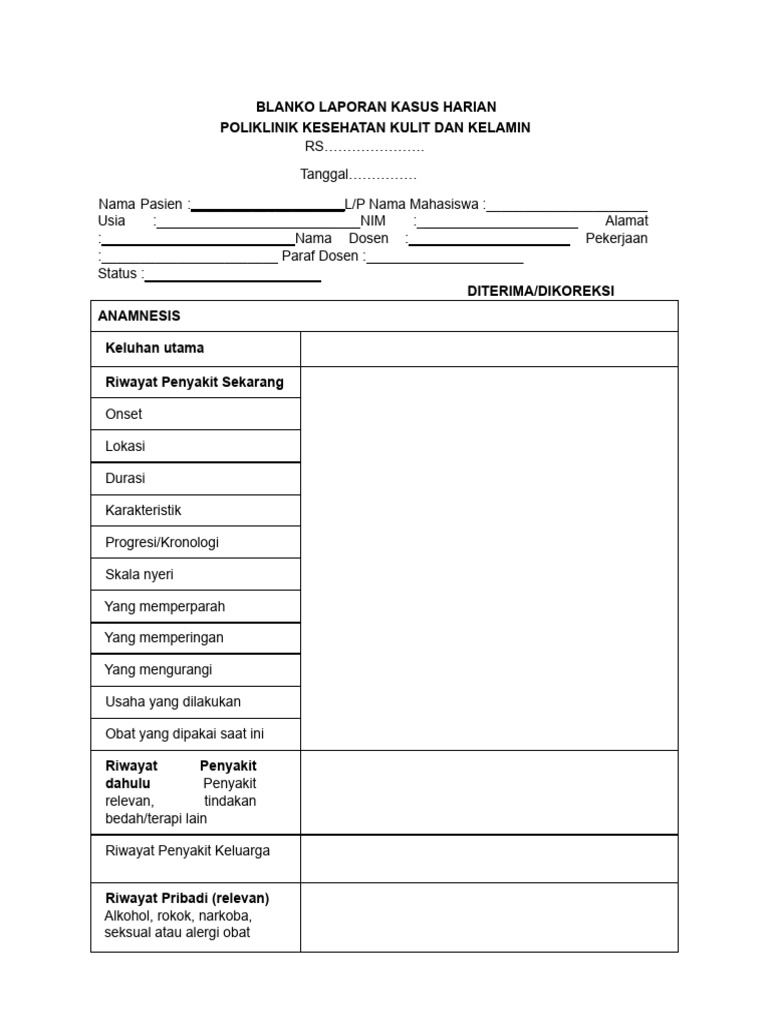 DMK Kulit Fix | PDF