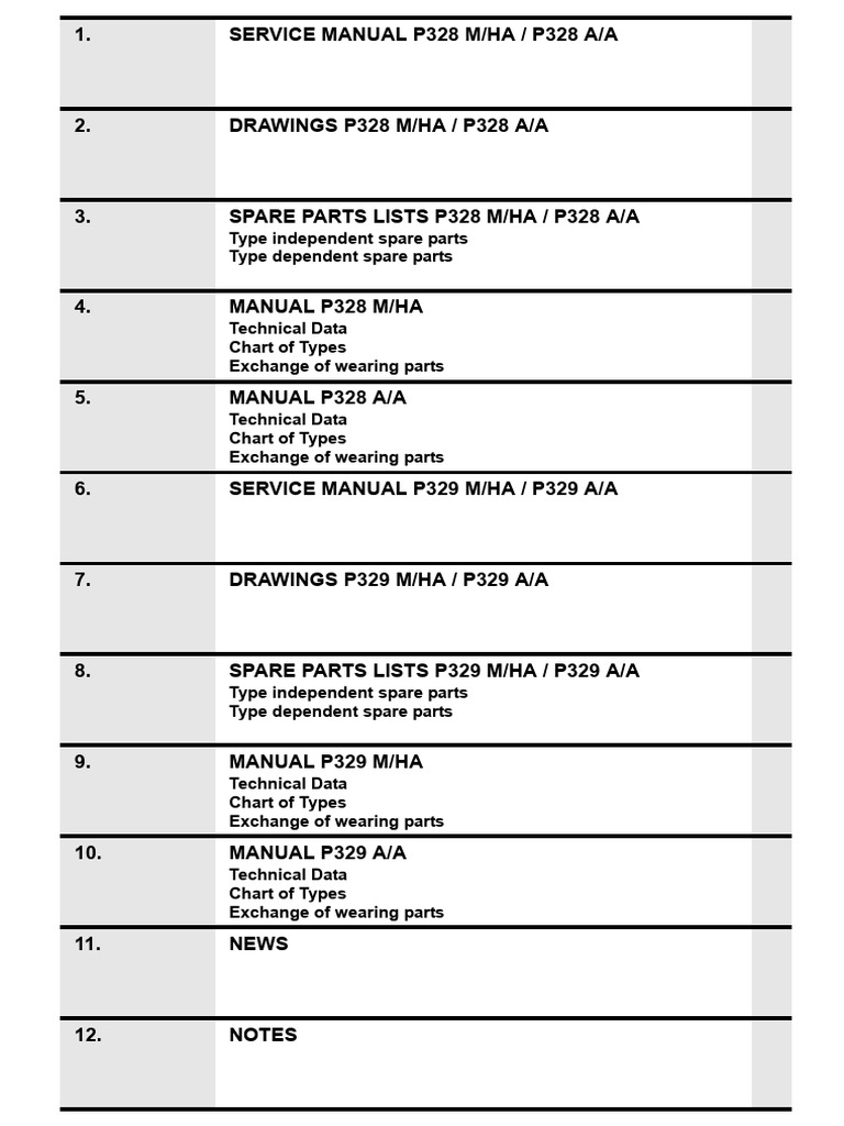 p328 and p329 Manual | PDF
