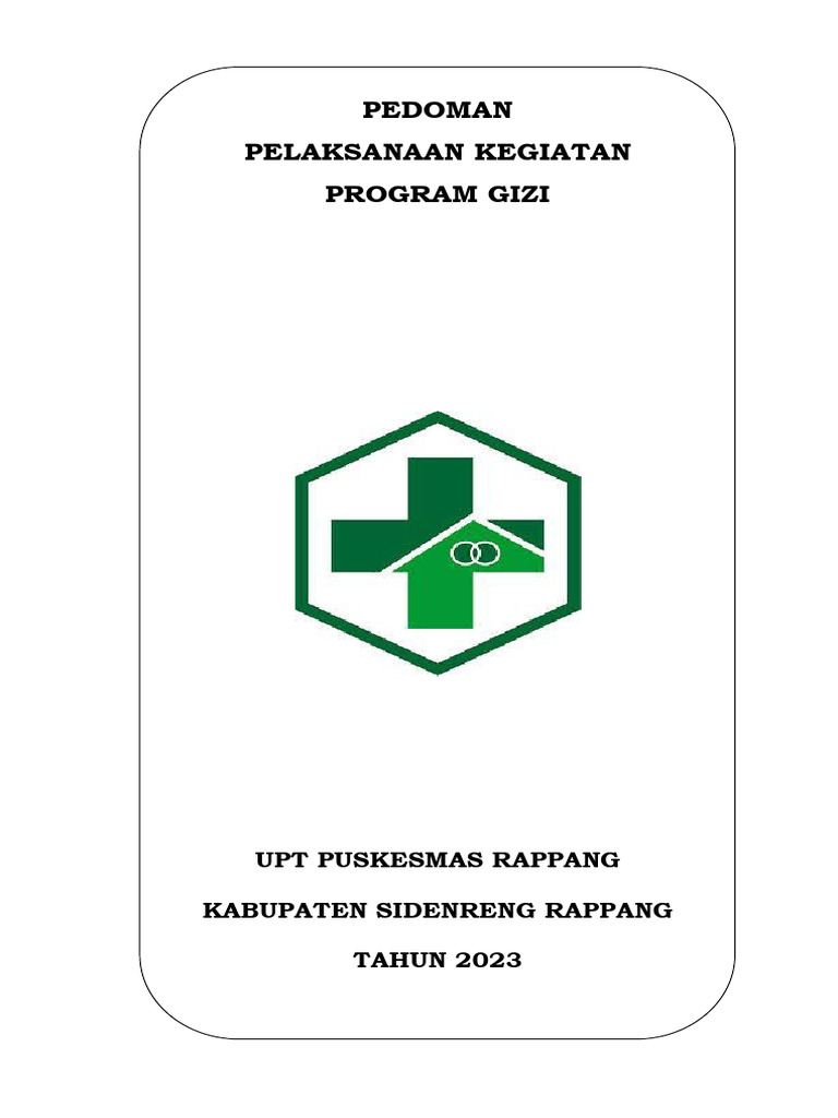 Pedoman Pelayanan Gizi 2023 | PDF