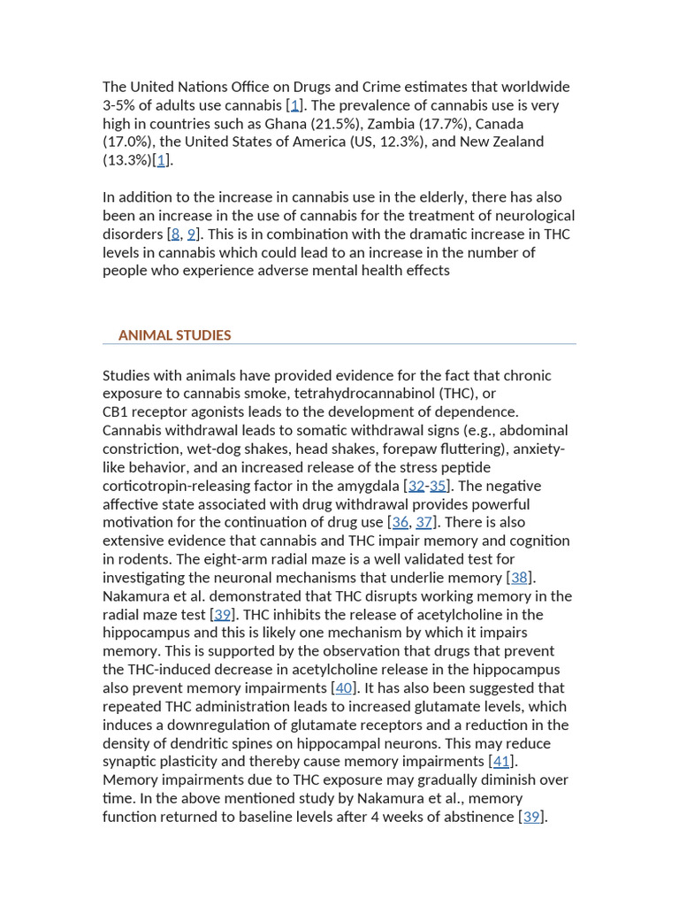 cannabis -cons | PDF