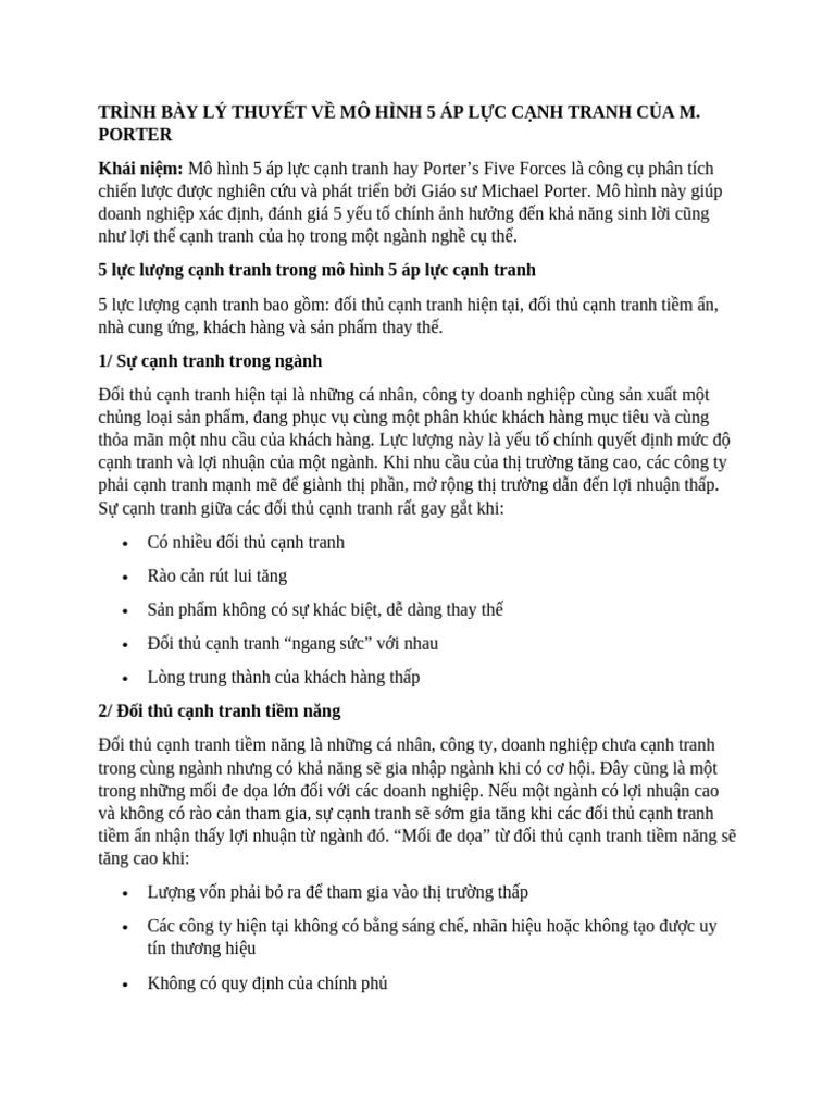 Mô Hình 5 Áp L C C NH Tranh | PDF