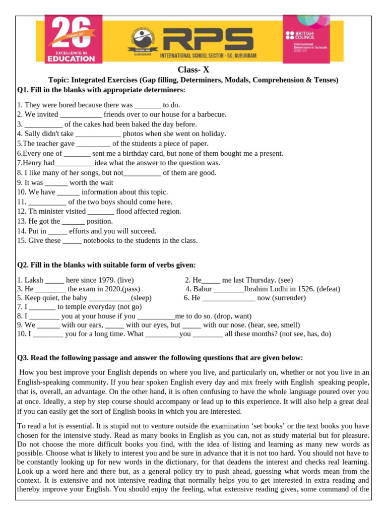 Modals Exercise | PDF