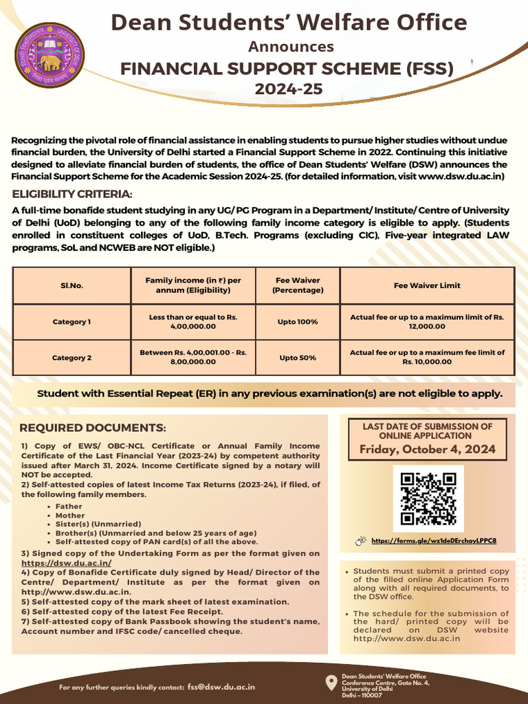 FSS Poster 2024 25 | PDF | Taxes | Government Finances