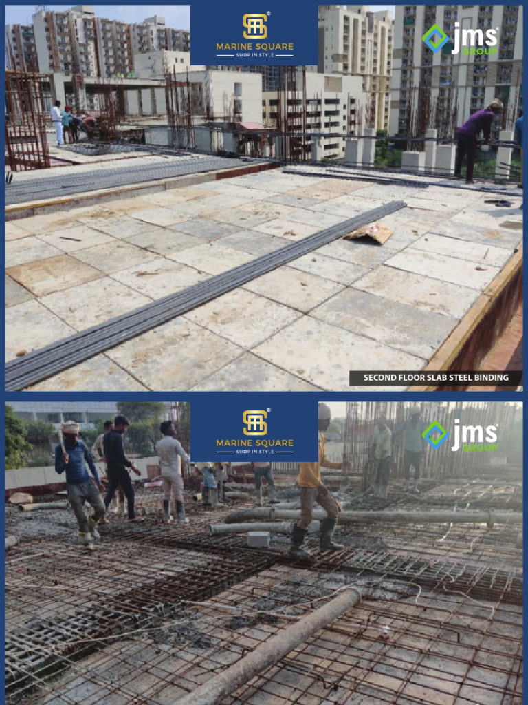 Second Floor Slab Steel Binding | PDF