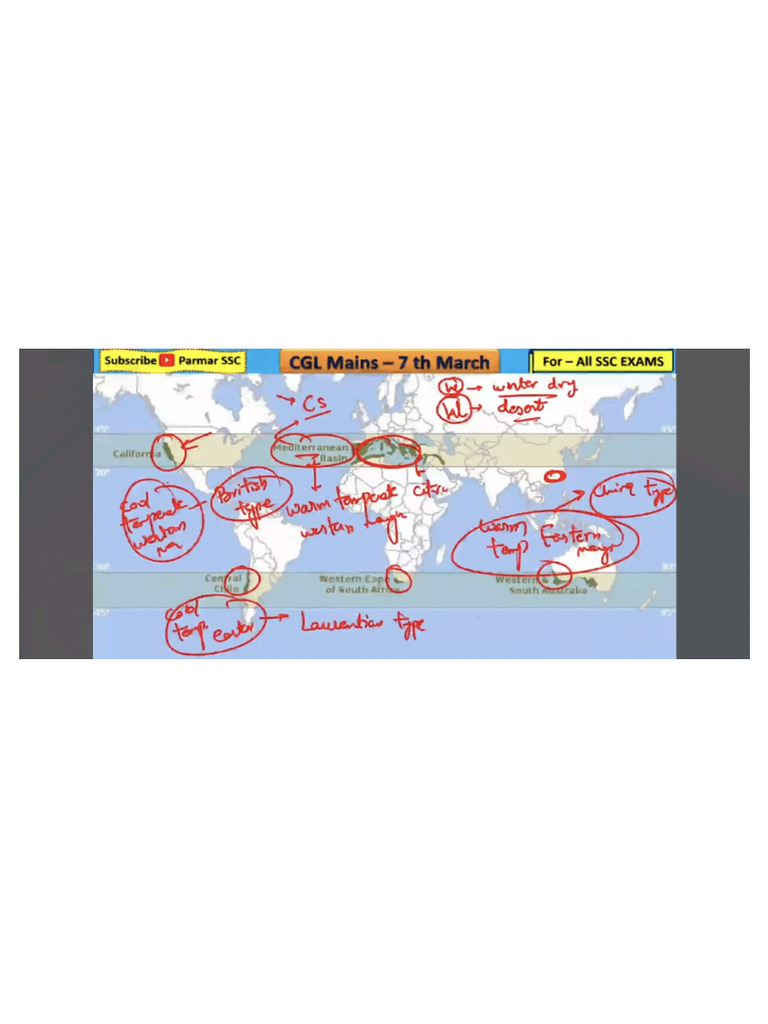 CGL Main Map Climate | PDF
