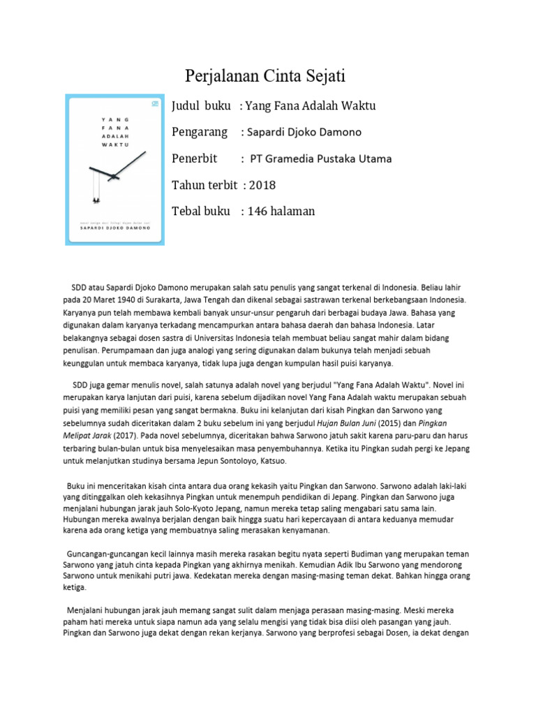 Perjalanan Cinta Sejati | PDF