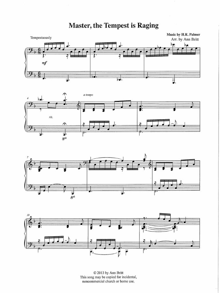 Master the Tempest is Raging Britt Eng | PDF