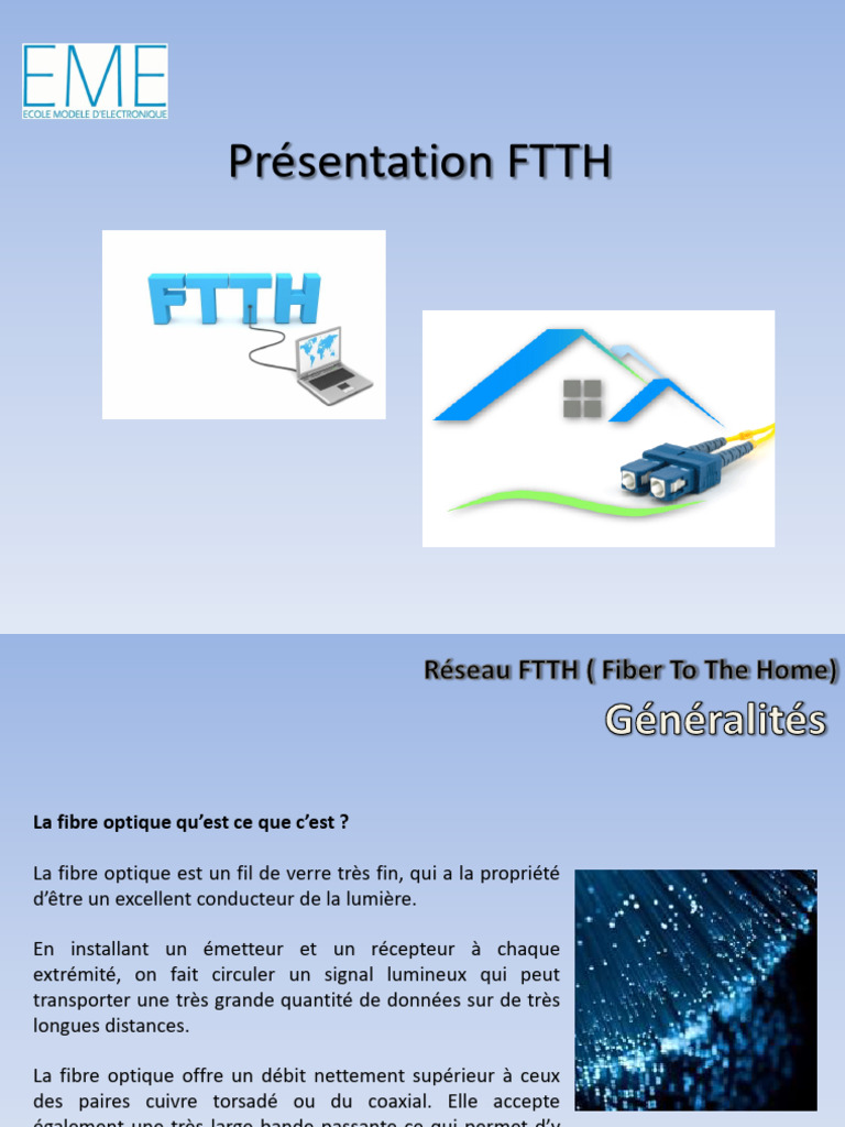 Presentation FTTH | PDF
