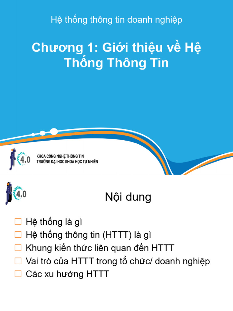 Gioi Thieu HTTT | PDF