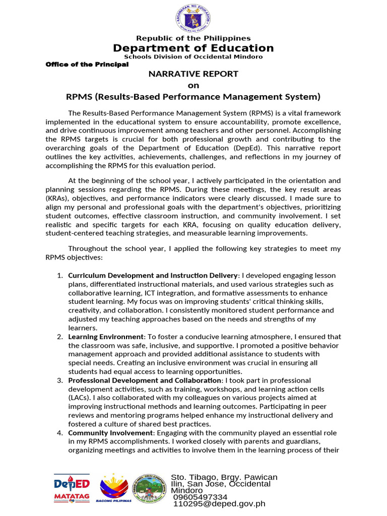 SLAC Narrative | PDF