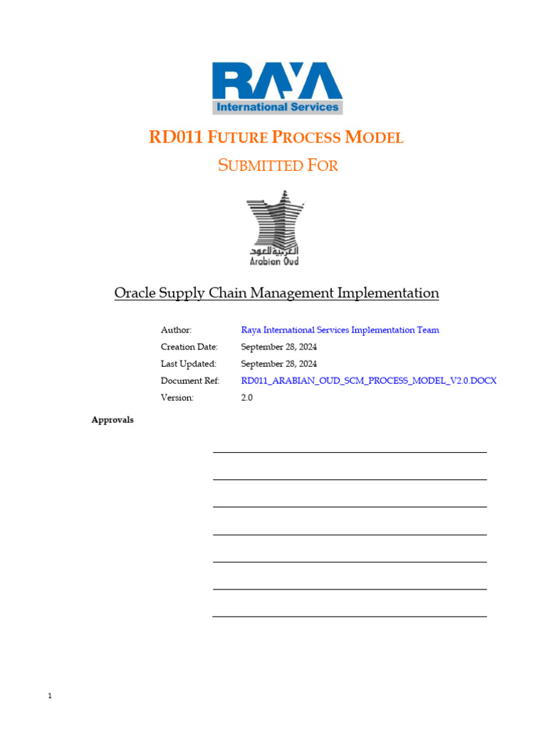 CRP1 SCM Gulf V2.1 | PDF