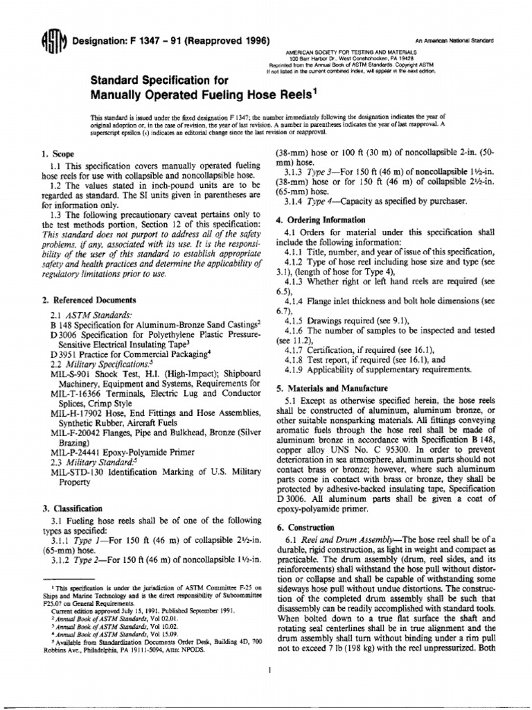Astm - F1347 | PDF