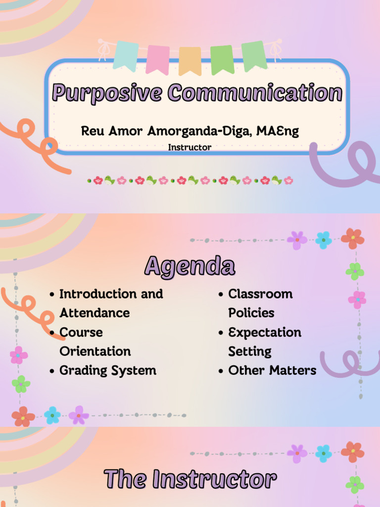 PurCom Orientation | PDF