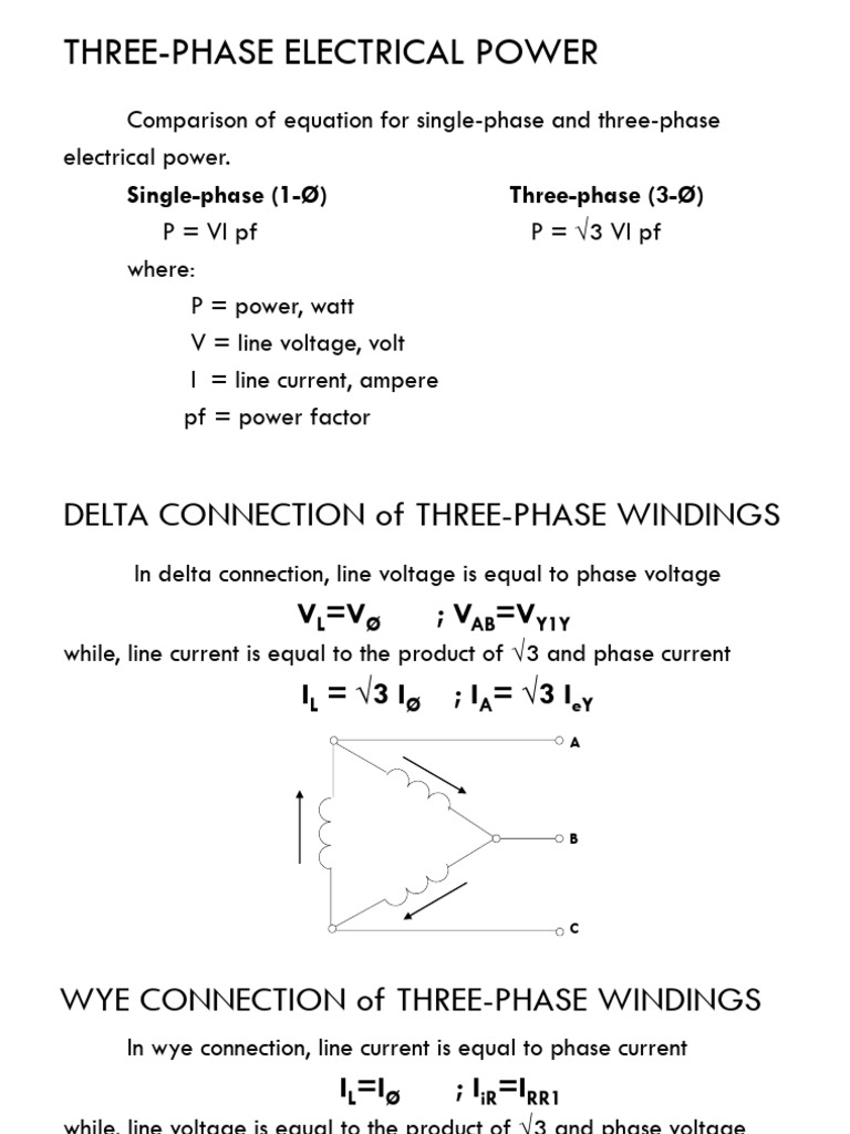 Three Phase Ac Circuits Pdf
