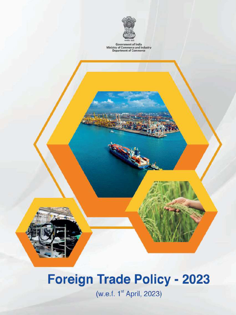 FTP Detail by DGFT | PDF