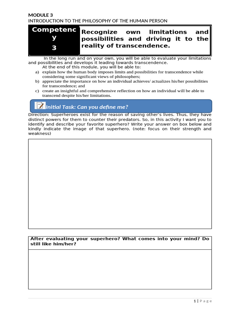 Module 3 Philo | PDF