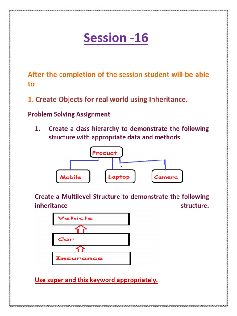 Session-16-Inheritance Examples | PDF